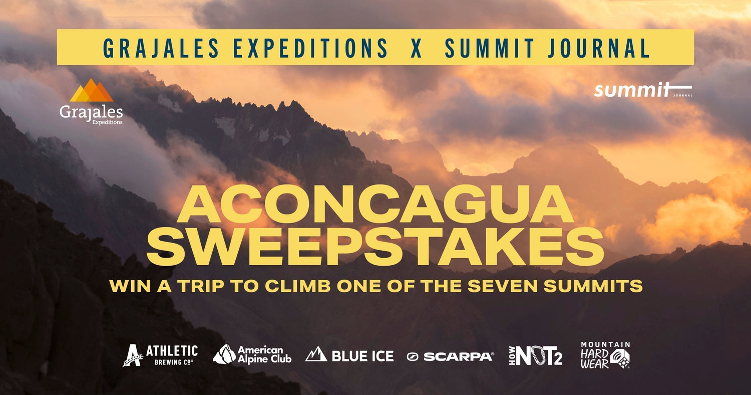 Win a Trip to Climb Aconcagua! 🤯 – Summit Journal
